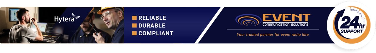 Two Way Radio Hire - Event Communication Solutions